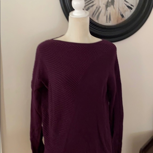 Express | Sweaters | Express Egglplant Color Light Weight Sweater ...